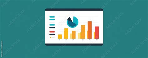 Data Analysis Dashboard Displaying Key Performance Indicatorskpi With Charts And Graphs On
