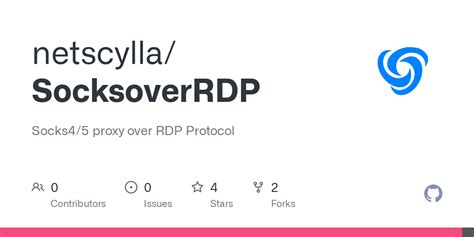 Github Netscylla Socksoverrdp Socks Proxy Over Rdp Protocol