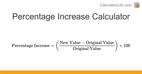 Percentage Increase Calculator Online Calculator