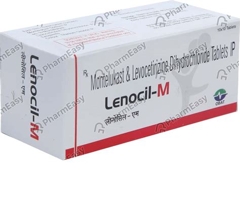 Lenocil M Strip Of 10 Tablets Uses Side Effects Price And Dosage
