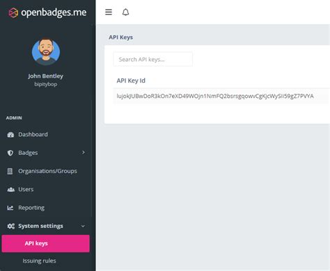 Advanced Badge Issuing Api Openbadgesme