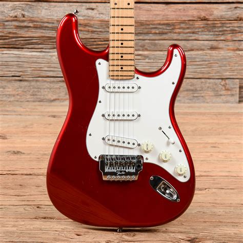 Red Electric Guitar Fender