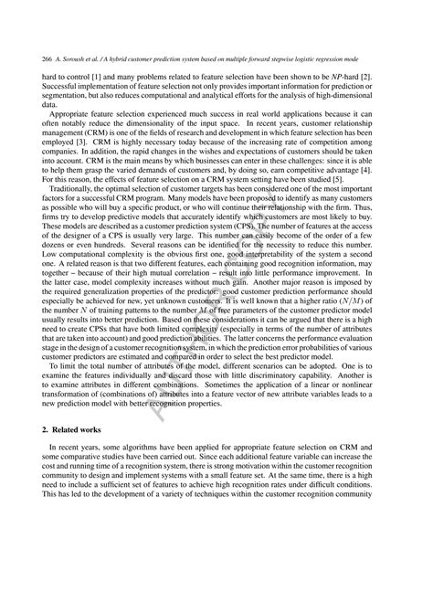 solution 2012 483 a hybrid customer prediction system based on multiple forward stepwise