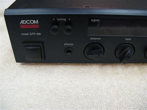 Adcom Gtp 400 Tuner Preamp Chicago Pawners And Jewelers