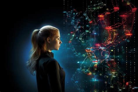 Premium Ai Image Scientist Sketching Dna Structure