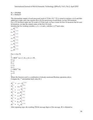 A Modified Approach For Implementation Of An Efficient Padding Scheme In A Digital Signature