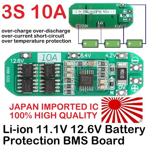 Protection Circuit Module Pcb For 11 1v Li Ion Battery Pack Circuit Diagram