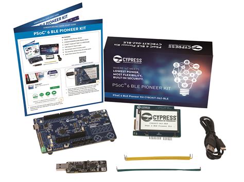 Cypress Releases Psoc 6 Ble Pioneer Kit And Supporting Psoc Creator 4 2 Ide Audioxpress
