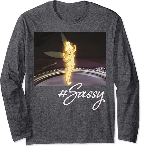 Disney Peter Pan Tinker Bell Sassy Portrait Long Sleeve Inspire Uplift