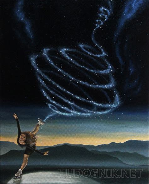 Картина Космическая юла Размеры 40x50 Год 2022 Цена 40000 рублей Художник Рэй Лиза