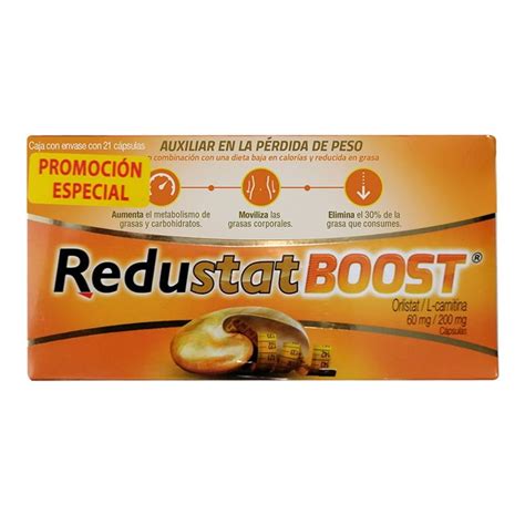 Redustat Boost 60 Mg200 Mg 21 Cápsulas Walmart En Línea
