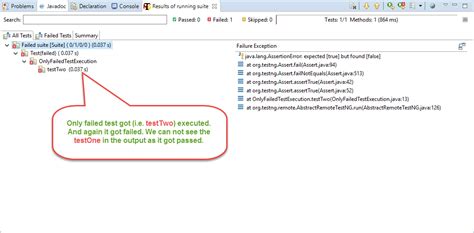 Executing Only Failed Tests In TestNG Selenium Webdriver Appium