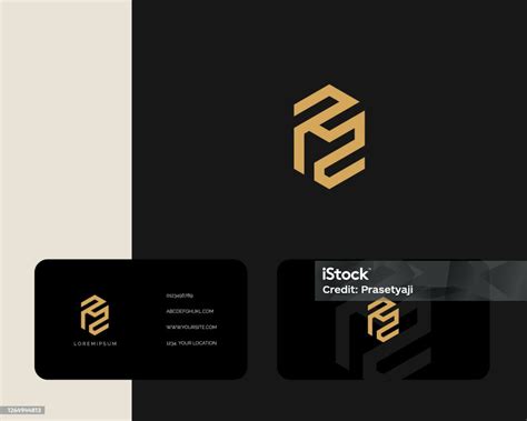 명함 벡터 템플릿이 있는 Letter R Z 로고 디자인 크리에이티브 미니멀 한 흑백 모노그램 기호 프리미엄 비즈니스 로고 타입 회사 Id를 위한 그래픽 알파벳 기호 0명에