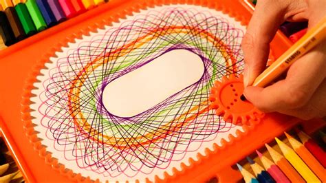 Asmr Satisfying Spirograph Drawing Youtube