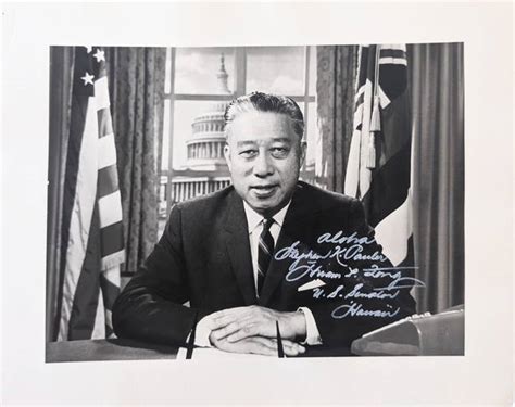 Hiram Leong Fong Signed Picture