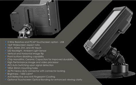 Xenarc Technologies Introduces The 1029gnh 10 1 Optically Bonded Ip67 Touchscreen Monitor