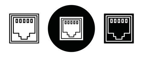 Tcp Outline Icon Collection Or Set Tcp Thin Line Art 47698030 Vector