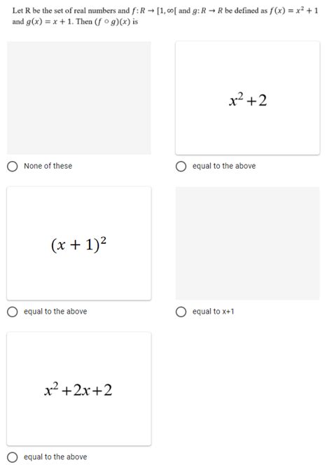 Solved Let R Be The Set Of Real Numbers And F R → 100 And
