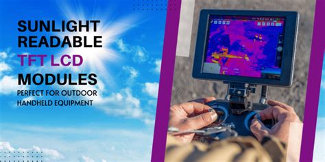 Sunlight Readable LCD Module Macnica Display