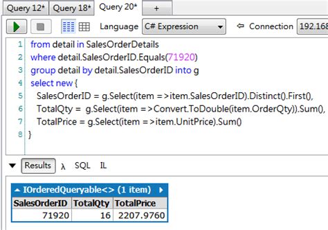 C SQL To LINQ Conversion Group By Stack Overflow
