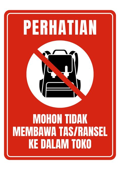Gratis Desain Contoh Peringatan Canva