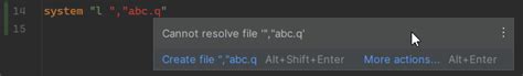 Incorrect Parsing Of `system L ` Command · Issue 61