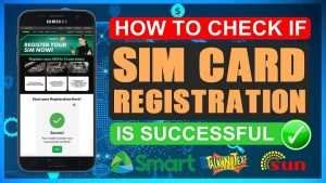 How To Check If Your SIM Is Registered