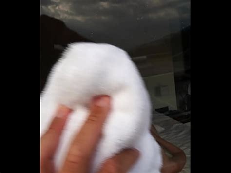 I Spot Her NAKED On The Hotel Window When I Wash The Glass And I Entered In The Room With My