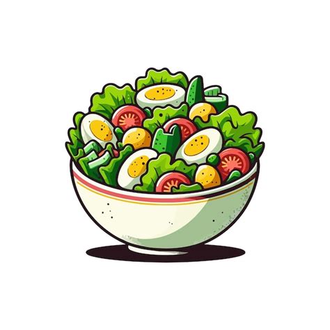 Premium Vector Salad Ai Generated Image