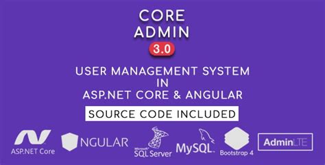 Core Admin User Management System In Aspnet Core And Angular By