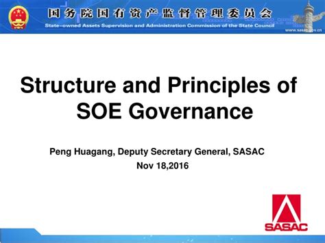 Ppt Structure And Principles Of Soe Governance Powerpoint