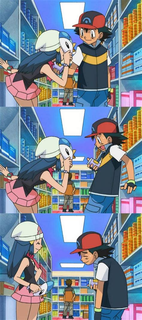Ash And Dawn By Daniellwolfgang On Deviantart Ash And Dawn Pokemon Manga Pokemon Funny