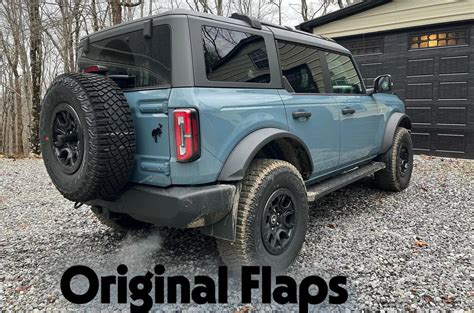Original Mudflaps For Bronco Bro Flaps