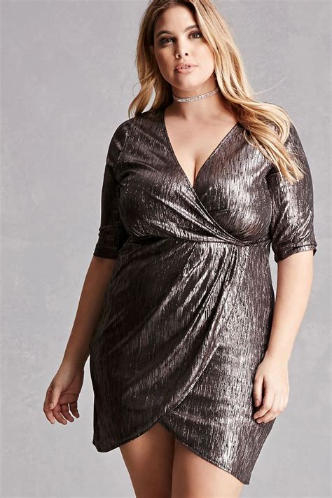 Forever 21 Forever 21 Plus Size Metallic Dress Metallic Dress