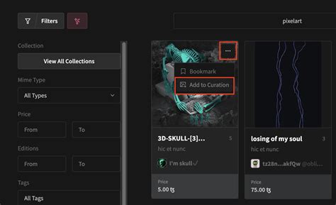 Adding Tokens To A Curation Documentation