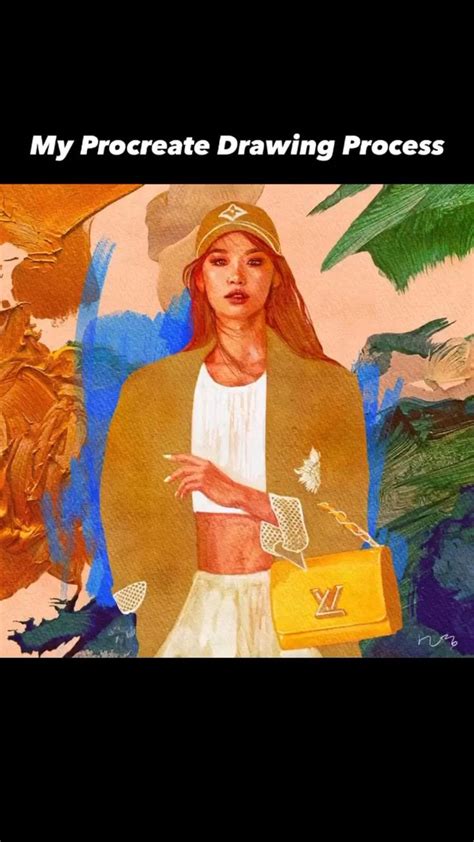 Hoyeonjeong Procreate Drawing Ipad Drawing 정호연 프로크리에이트 드로잉 아이패드드로잉