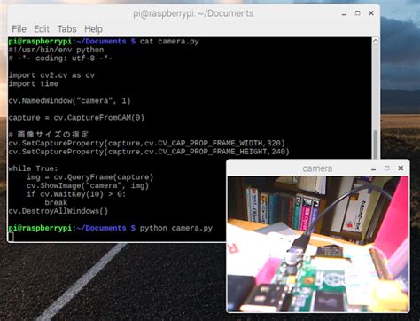 Raspberry Pi Raspberrypi Opencv