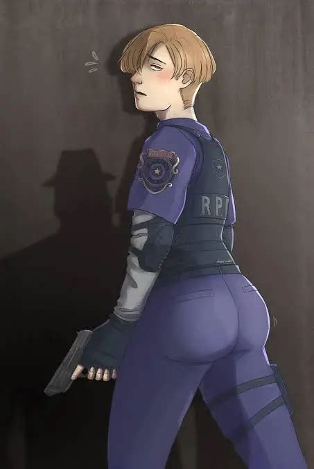 Leon Ass Kennedy Resident Evil 2 Scrolller