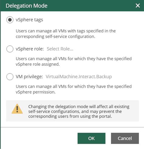Using Veeam Enterprise Manager Self Service With Vmware Vsphere Permissions