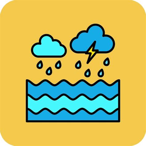 Premium Vector Sea Storm Icon