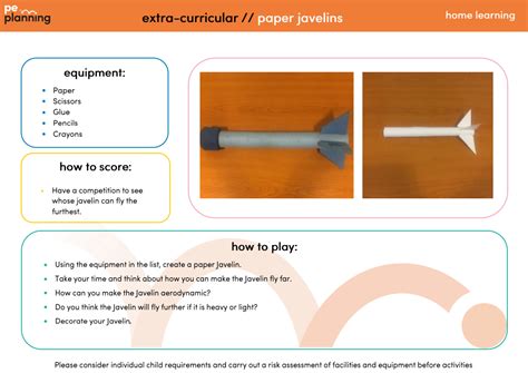 7 PE Activities That Are Easy At Home PE Planning