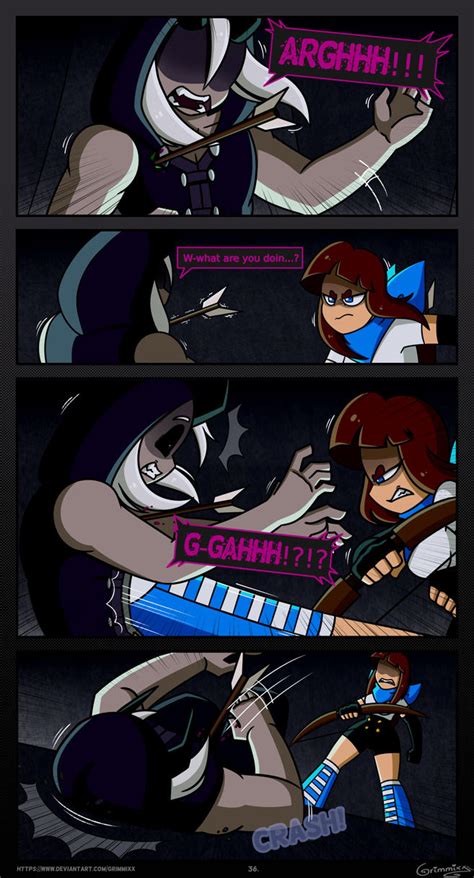 Minecraft Skyes Journey Chapter 1 Page 35 By Grimmixx On Deviantart