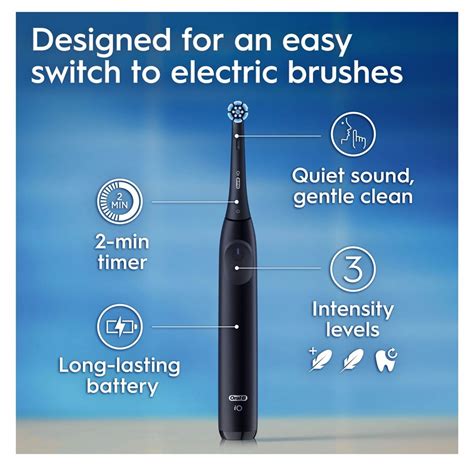 Oral B Eltandbørste Io2 Duo Night Black Forest Green På Lager Oral B Eltandbørste Io2 Duo Night Black Forest Green På Lager