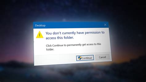 Fix You Don T Currently Have Permission To Access This Folder