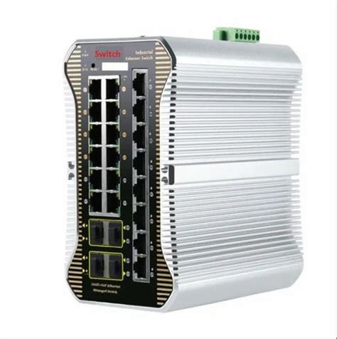 24 Port Full Gigabit Managed Industrial Ethernet Switch At ₹ 25000 Networking Devices In