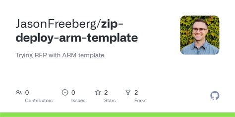 github jasonfreeberg zip deploy arm template trying rfp with arm
