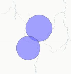 How To Subtract Buffers Of Identical Id In R Terra Geographic Information Systems Stack