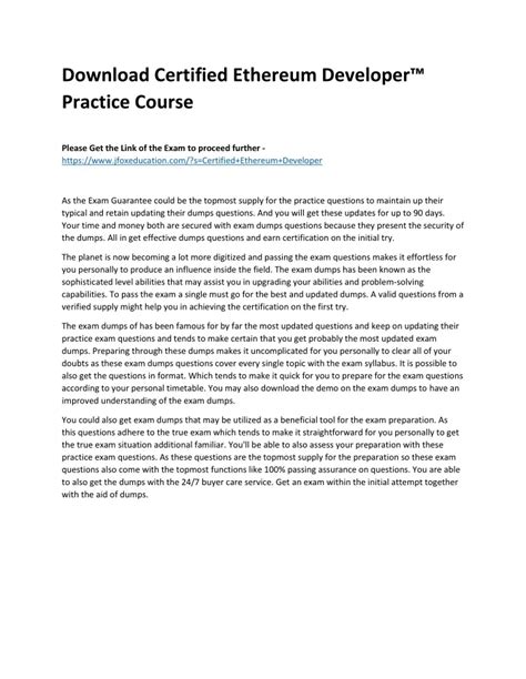 Ppt Download Certified Ethereum Developer™ Practice Course Powerpoint Presentation Id12231278