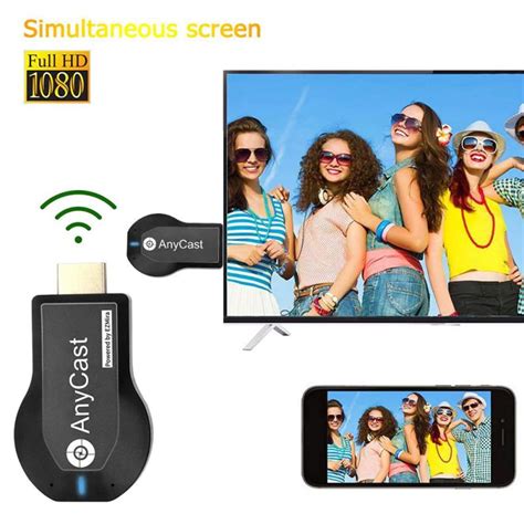 Anycast M2 Plus WiFi Wireless Display Dongle 1080P HDMI TV DLNA Airplay Miracast Receiver