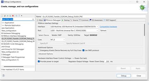 Error While Trying To Run I2c S32k344 Sample Code On S32k322 Nxp